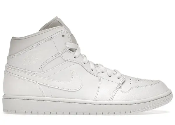 JORDAN 1 Mid Sneakers - White