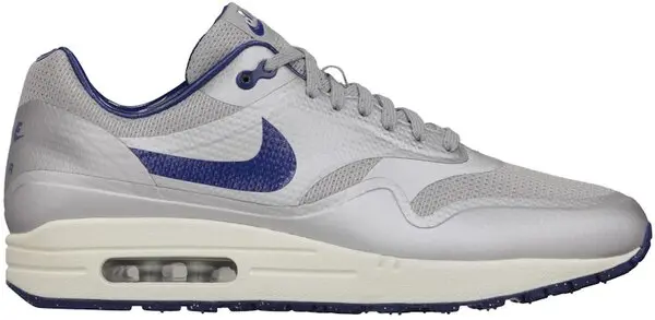 Nike Max 1 Night Track Sneakers - Metallic Silver/deep Royal Blue/sail