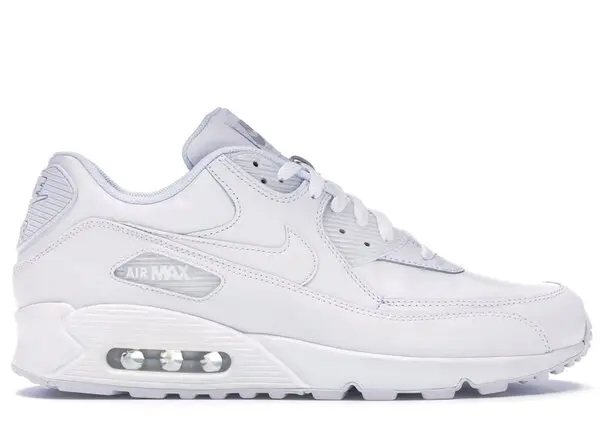 Nike Max 90 Leather Sneakers - White