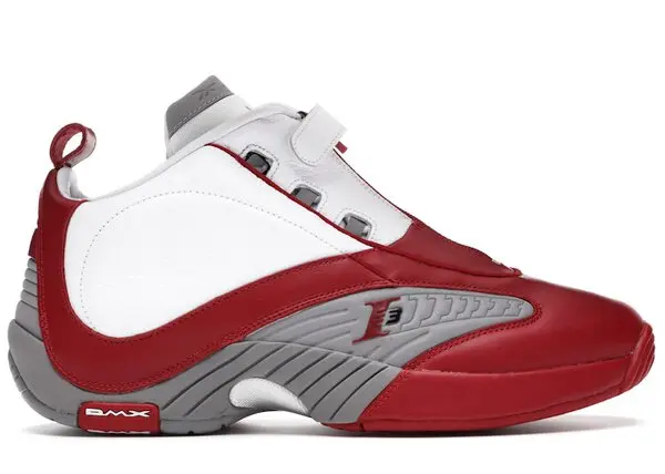REEBOK Answer Iv Og 20th Anniversary Sneakers - White/red/grey