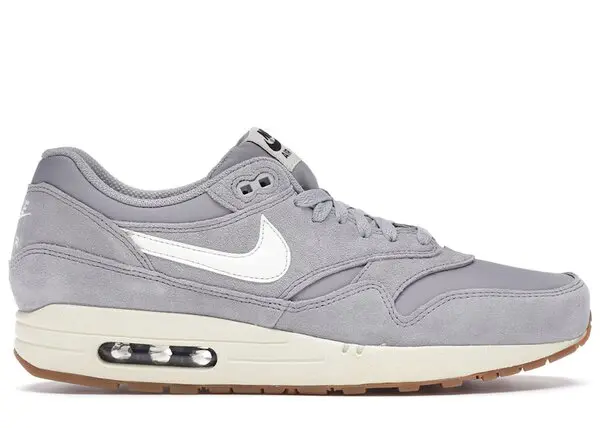 Nike Air Max 1 Sneakers - Matte Silver/sail/black