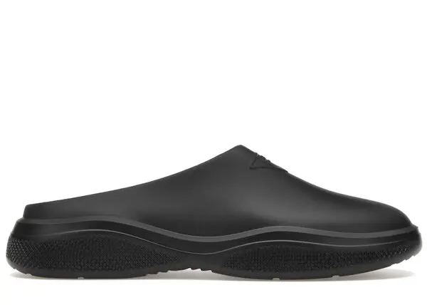 Prada Foam Rubber Mule - Black