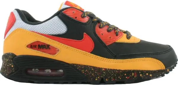 Nike Max 90 Sertig Pack Sneakers - Black/chili Red/taxi