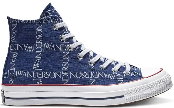 CONVERSE Chuck Taylor All Star '70 Hi Jw Anderson Repeat Print - Twilight Blue/white/black