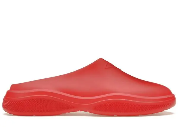 Prada Foam Rubber Mule - Red