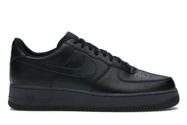 Nike Air Force 1 Flyleather - Black
