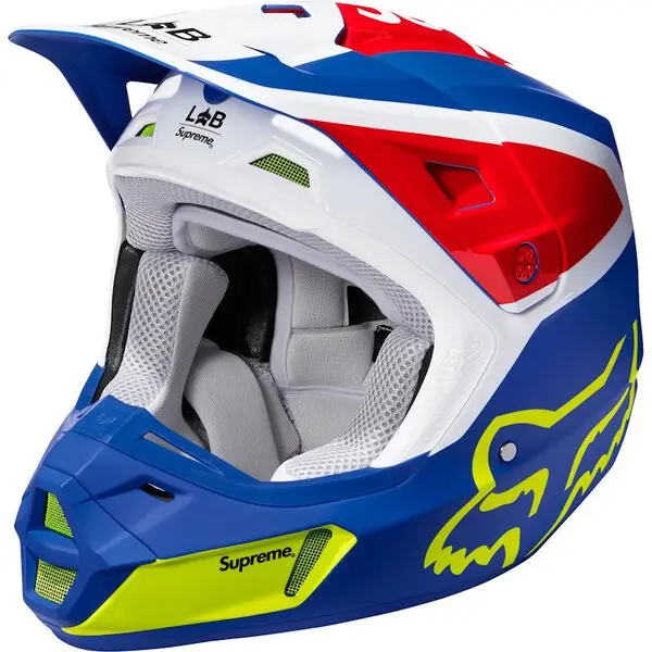 Supreme Fox Racing V2 Helmet - Multicolor