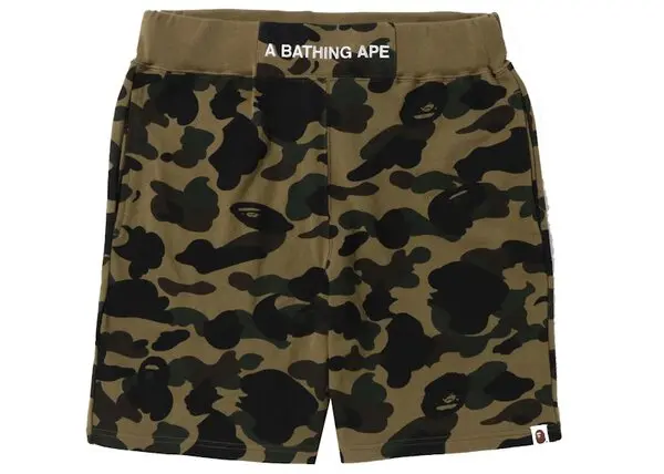 A BATHING APE 1st Camo Sweat Shorts