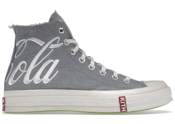 CONVERSE Chuck Taylor All Star 70 Hi Kith Coca-cola Denim - Denim/white