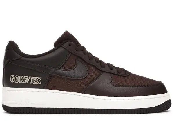 Nike Air Force 1 Low Gore-tex Sneakers - Baroque Brown/team Gold/sail