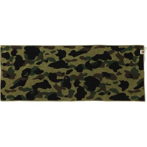 A BATHING APE 1st Camo Sport Towel - Green