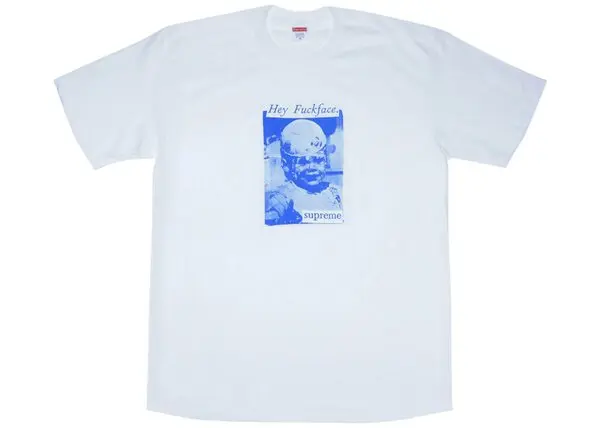 Supreme Fuck Face Tee Shirt - White