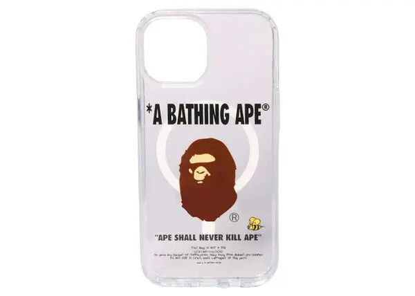 A BATHING APE Iphone 15 Case - Clear