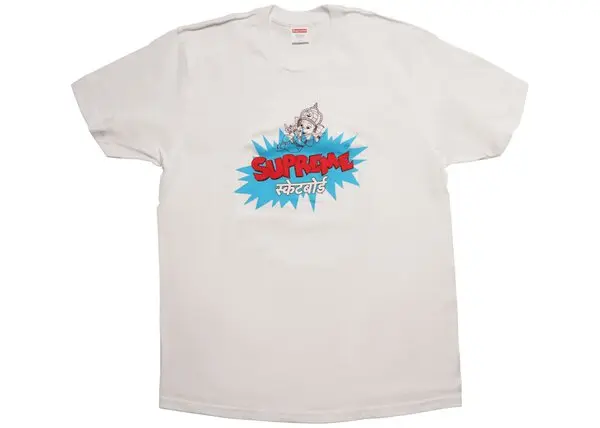 Supreme Ganesha Tee Shirt - White