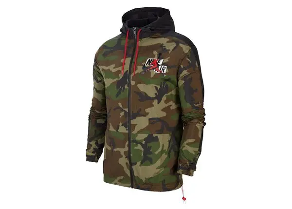 JORDAN Jumpman Classics Camo Windbreaker Jacket