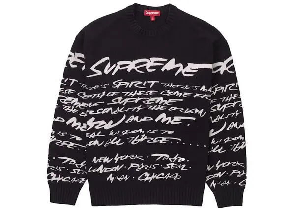 Supreme Futura Sweater - Black