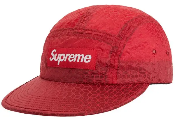 Supreme Geometric Ripstop Camp Cap