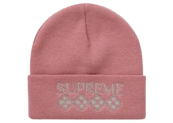 Supreme Glitter Beanie - Rose
