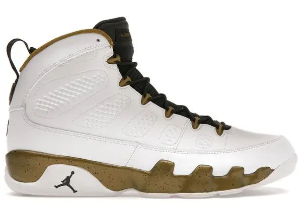 JORDAN Retro Statue Sneakers - White/black/militia Green