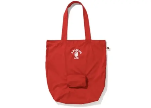 BAPE A Bathing Ape Tote Bag - Red