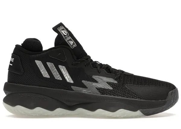 Adidas Dame Admit One Sneakers - Core Black/silver Metallic/grey Six