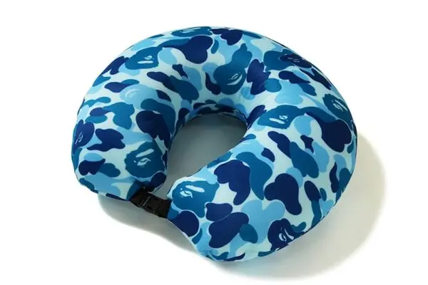 A BATHING APE Abc 2way Neck Pillow - Blue