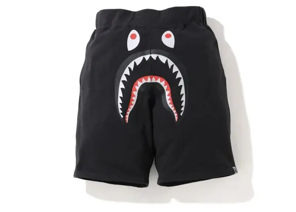 A BATHING APE Shark Wide Sweat Shorts