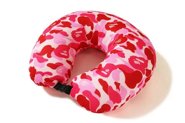 A BATHING APE Abc 2way Neck Pillow - Pink