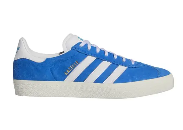 Adidas Gazelle Adv Sneakers - Blue Bird/white/gold