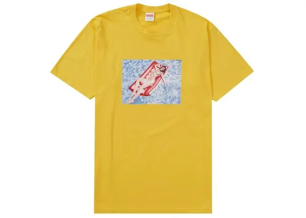 Supreme Float Tee Shirt - Yellow