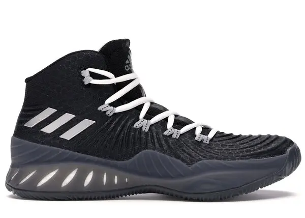 Adidas Crazy Explosive 2017in Sneakers - Core Black/silver Metallic Light Solid Grey