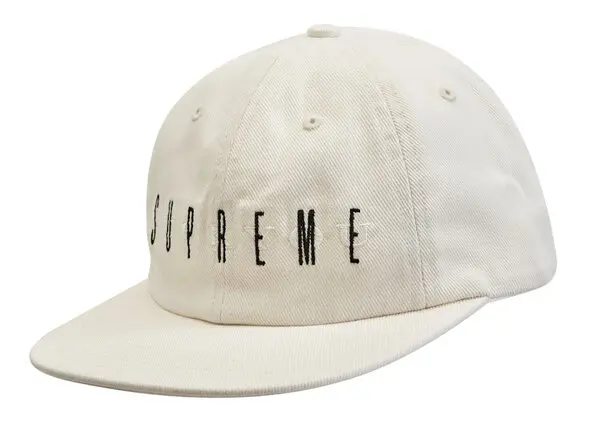Supreme 6-panel Cap - White