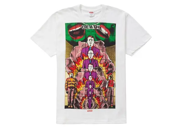 Supreme Gilbert & George Death Tee Shirt - White