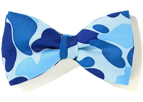 A BATHING APE Abc Bow Tie - Blue