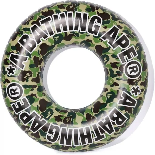 A BATHING APE Abc Beach Floating Tube - Green