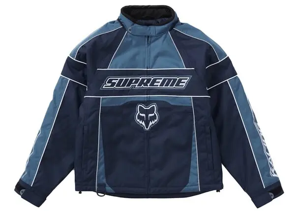 Supreme Fox Racing Jacket - Blue