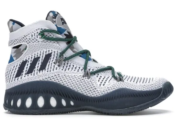 Adidas Crazy Explosive Andrew Wiggins Home Pe Sneakers - Footwear White/collegiate Navy/multi Solid Grey