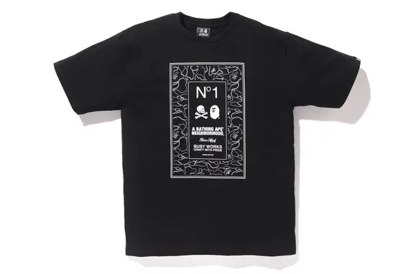 A BATHING APE Nbhdtee Shirt 1 - Black