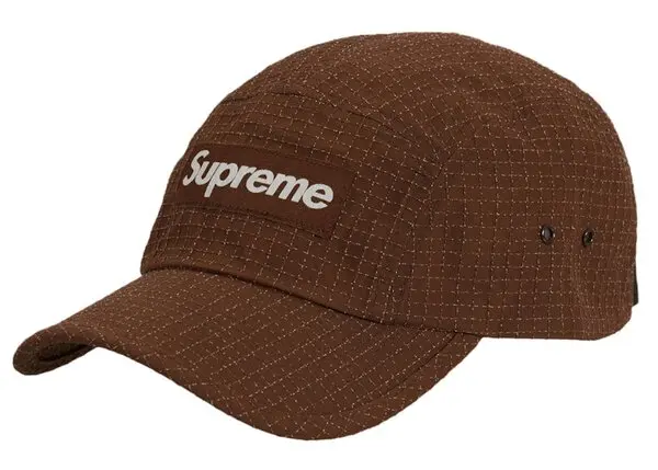 Supreme Glow Ripstop Camp Cap - Brown