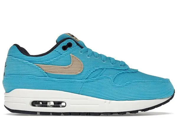 Nike Air Max 1 Corduroy - Baltic Blue/sesame/gridiron
