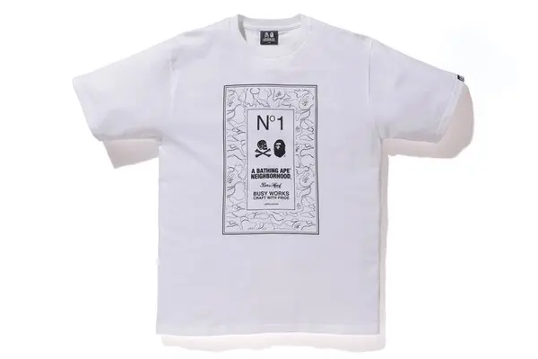 A BATHING APE Nbhdtee Shirt 1 - White