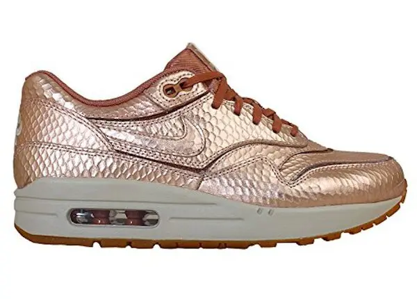 Nike Air Max 1 Bronze Snake Sneakers