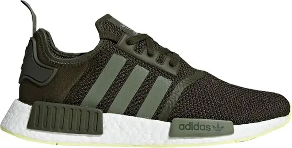 Adidas Nmd R1 Sneakers - Night Cargo/base Green/semi Frozen Yellow