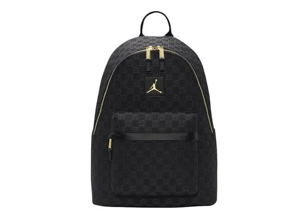 JORDAN Monogram Backpack - Black