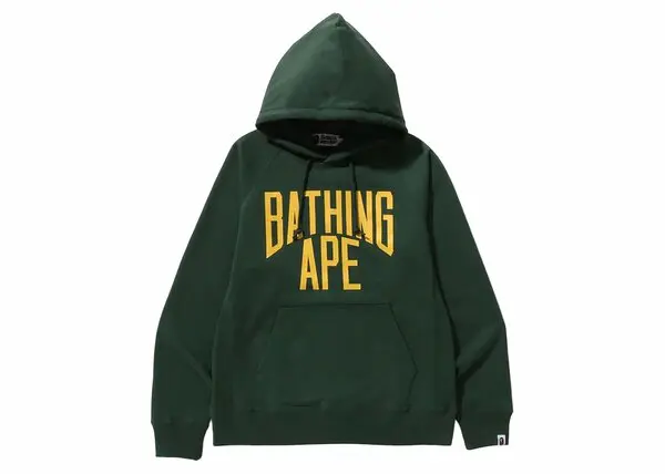 A BATHING APE Logo Pullover Hoodie