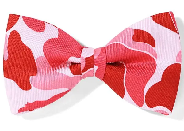 A BATHING APE Abc Bow Tie - Pink