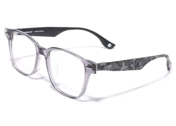 A BATHING APE Optical Flame No. 17 Glasses - Black