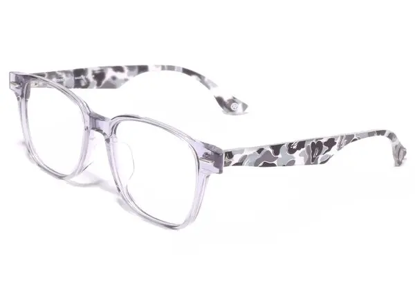 A BATHING APE Optical Flame No. 17 Eyeglasses - Gray