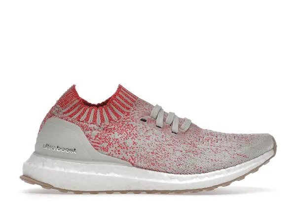 Adidas Ultra Boost Pb Uncaged Sneakers - Raw White/shock Red