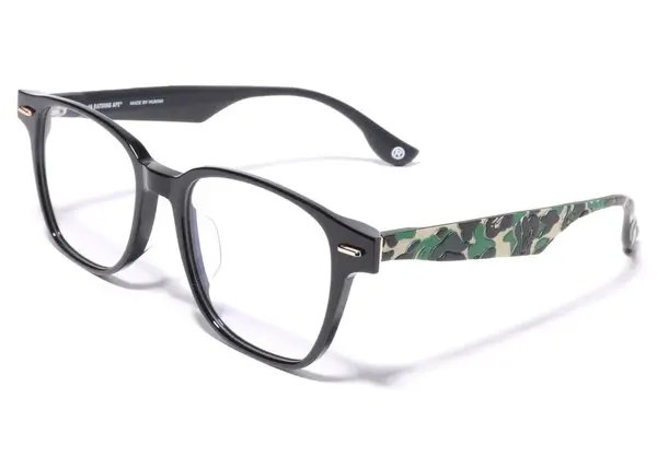 A BATHING APE Optical Flame No. 17 Eyeglasses - Green
